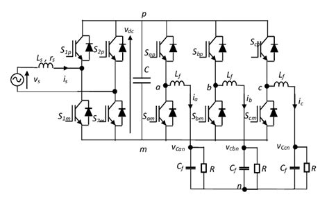 single phase to three phase ups system download scientific diagram