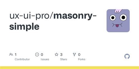 GitHub Ux Ui Pro Masonry Simple
