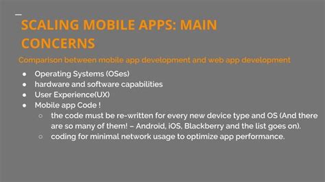 Build A Scalable Mobile App Ppt