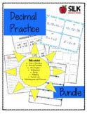 Plotting Decimals On Number Lines By Silk Productions TPT