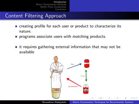 matrix factorization technique for recommender systems pdf