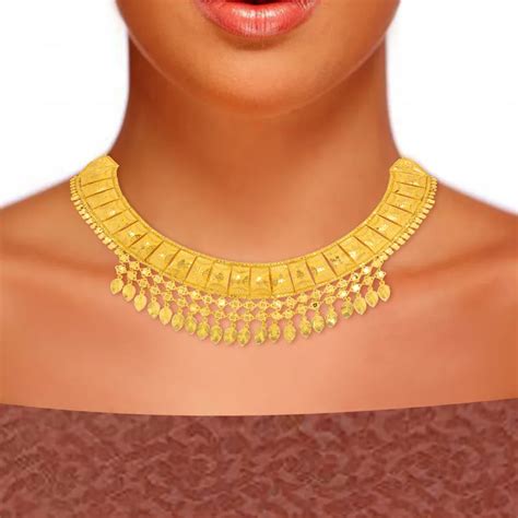 Artistic Traditional Gold Necklace ₹462392 Buy Artistic Traditional