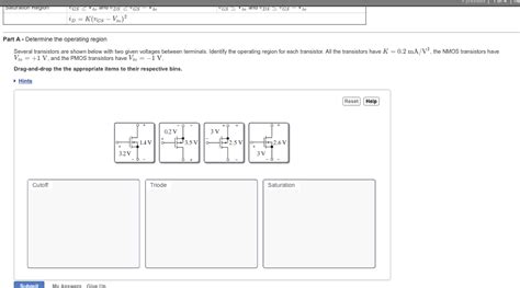 Solved Nmos And Pmos Transistors Learning Goal To Determine