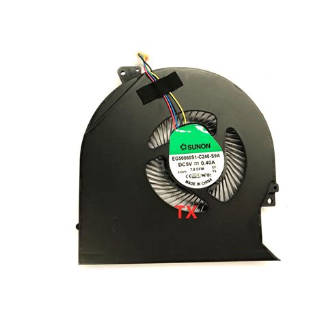 พัดลมระบายความร้อน Cpu สําหรับแล็ปท็อป Dell Latitude E5570 04cn35 4cn35