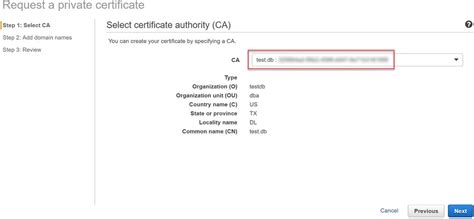 Enabling SSL Encrypted Connections To Microsoft SQL Server Using AWS Certificate Manager Private