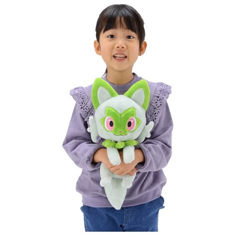 New Pokémon Plushes Let You Easily Hold Pikachu Sprigatito Nintendo Wire