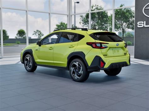 New Citron Yellow Pearl 2026 Subaru Crosstrek Limited Hybrid For Sale