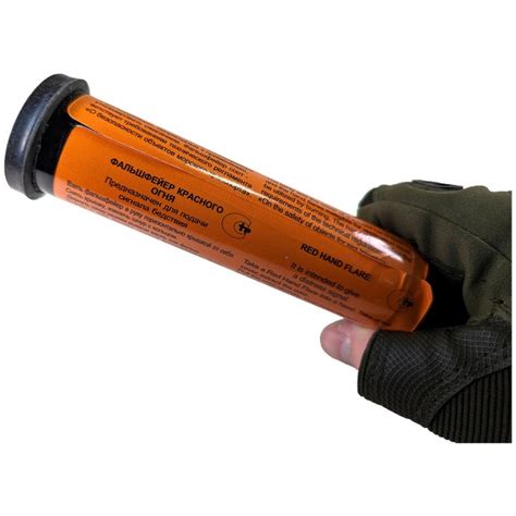 Фальшфейер сигнальный красного огня (большой) купить с доставкой