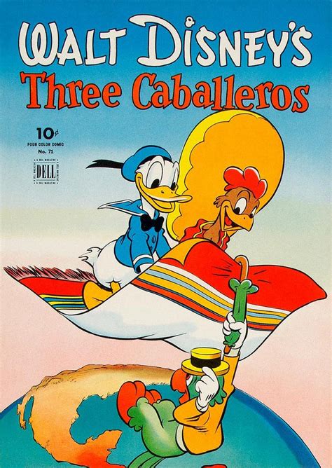 The Three Caballeros Art Print Poster Panchito Pistoles Jose Carioca