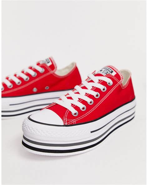 Red Sneakers Converse