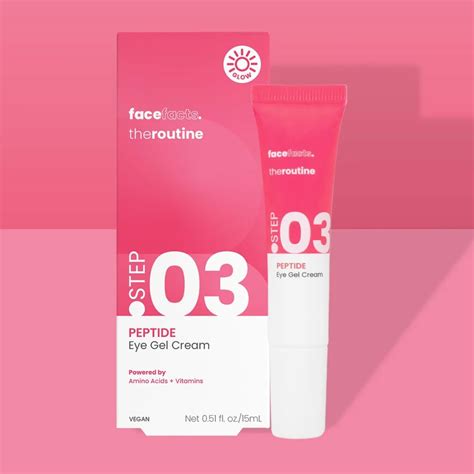 Face Facts Routine Peptide Eye Gel Cream 15ml30160 150 Buy Health
