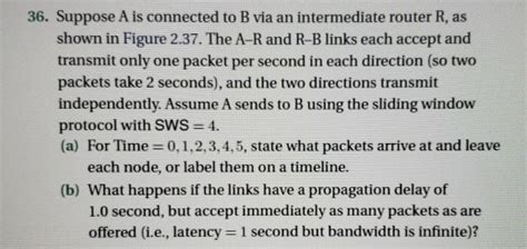 36 suppose a is connected to b via an intermediate