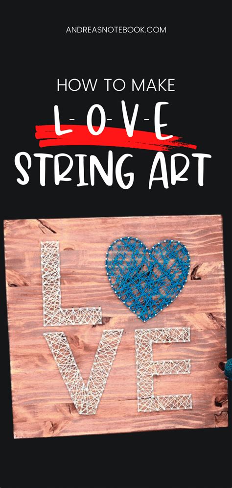 FREE Template For L O V E Love String Art Project For Valentine S Day