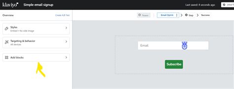 how to reposition submit button below input box in embedded form