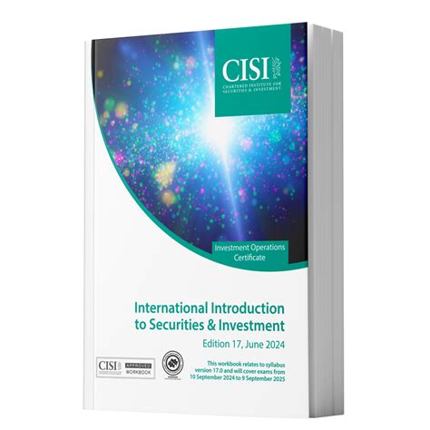 Cisi Certificate In Introduction To Securities And Investment Bruh Finance
