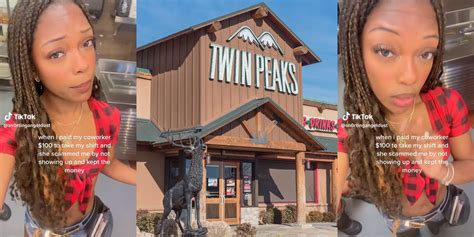 Twin Peaks Server Paid Co Worker 100 To Cover A Shift She Didnt Show