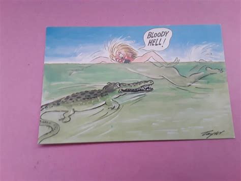 Vintage Saucy Seaside Comic Postcard Bamforth Black Triangle No 1064 £0