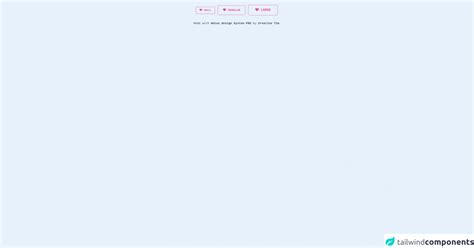Tailwind Css Button Pink Icon And Text By Creative Tim