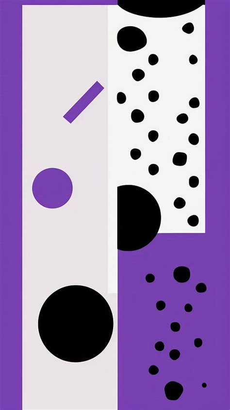 Memphis Violet Border Backgrounds Abstract Premium Photo Illustration