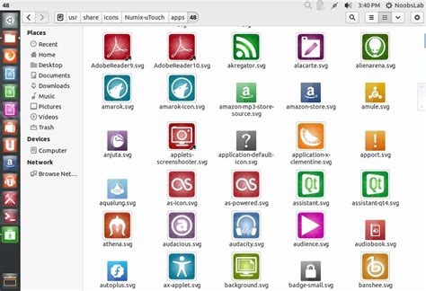 Numix Utouch Icons For Ubuntulinux Mintand Ubuntu Derivatives Noobslab Eye On Digital World