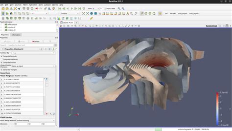 Automotive Acoustic Simulation Post Processing With Paraview