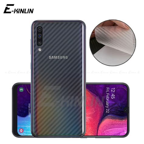 5pcs Lot Carbon Fiber Sticker Back Cover Screen Protector For Samsung