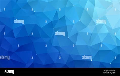 Blue And Light Blue Polygon Vector Pattern Background Abstract Full