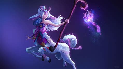 Lillia Spirit Blossom League Of Legends Lol Video Game K Hd Wallpaper