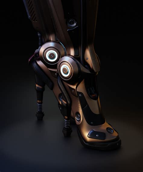 Denis Kundo Futuristic Robot Heels