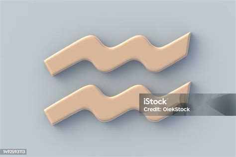 물병 자리 점성술 기호입니다 메탈릭 황금 조디악 심볼 별자리와 수비학 점성술 달력 평면도 3d 렌더링 0명에 대한 스톡 사진 및 기타 이미지 Istock