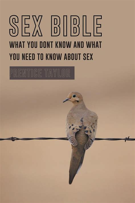 Sex Bible What You Dont Know And What You Need To Know About Sex Ebook By Prentice Taylor Epub