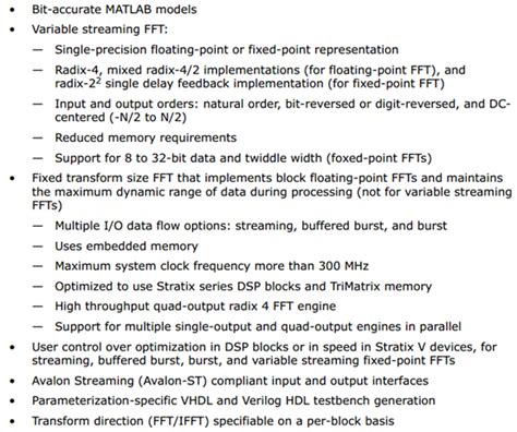 Quartus Ii 与modelsim Altera联合仿真fft Ip核之fft Ip核分析 码上快乐