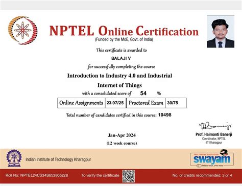 Balaji V On Linkedin Inkedin Nptel