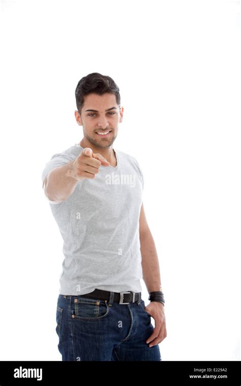 Pointing Man Hi Res Stock Photography And Images Alamy