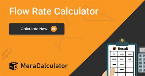 Flow Rate Calculator Online Calculation Of Amount Of Fluid