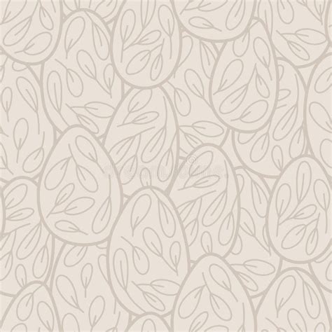 植物蛋无缝图案复活节叶 向量例证 插画 包括有 装饰 鸡蛋 织品 纹理 例证 中立 复活节 227595050