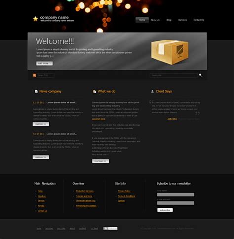 6508 Flash Css Personal Flash Css Templates Dreamtemplate
