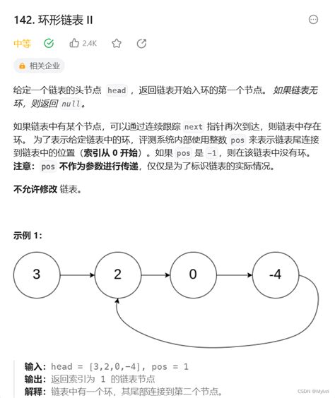 数据结构 链表刷题一快慢指针 Csdn博客