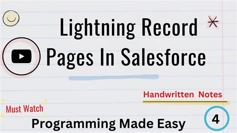 Lightning Record Pages Salesforce Page Layouts Vs Lightning Record Pages Youtube