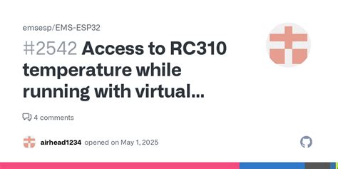 Access To Rc310 Temperature While Running With Virtual Rc200 Sensor