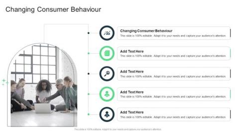 Changing Consumer Behaviour PowerPoint Presentation And Slides PPT PowerPoint SlideTeam