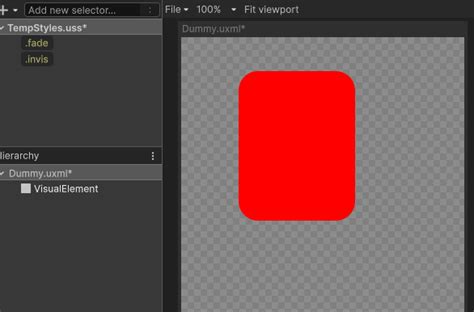 Issue With Ui Toolkit Transition Animations Unity Engine Unity