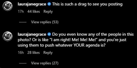 Against Mes Laura Jane Grace And Life Of Agonys Mina Caputo Get Heated Over Social Media Post