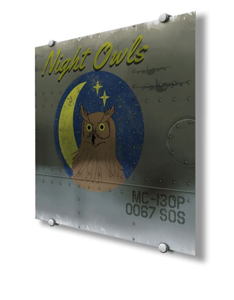 67th Special Operations Squadron Nose Art Squadron Posters