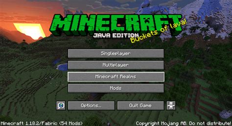 Rgb Title Screen Gallery Minecraft Mods Curseforge