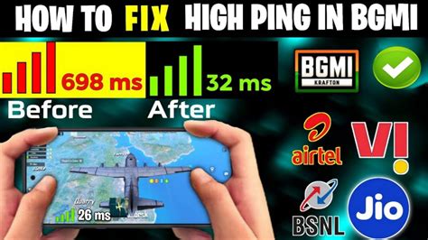 HOW TO FIX HIGH PING IN BGMI BGMI UPDATE HIGH PING PROBLEM PUBG PING HIGH PROBLEM