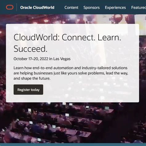 Thomas Teske On Linkedin Oraclecloudworld Community Learning Event