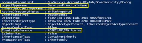 Grant Write Serviceprincipalname