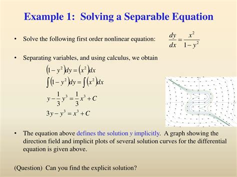 Ppt Ch 22 Separable Equations Powerpoint Presentation Free
