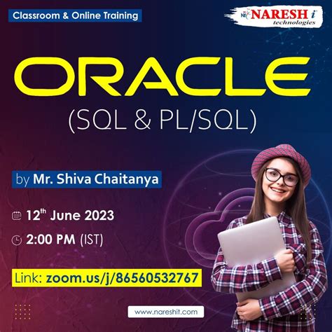 Naresh It On Linkedin Oracle Sql Course Education Software Programming Learnfromhome